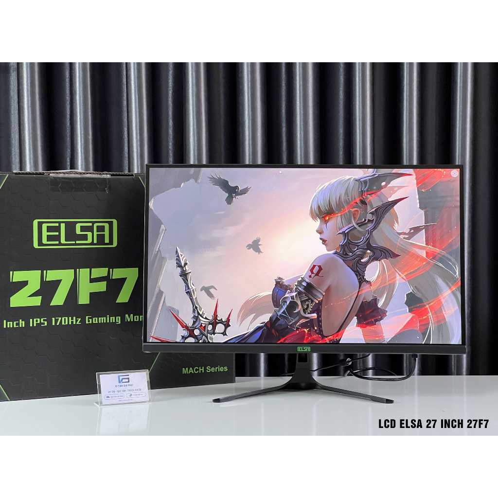 Màn hình máy tính gaming đồ hoạ VSP ELSA 27F7 27inch Full HD 170Hz 2 ...