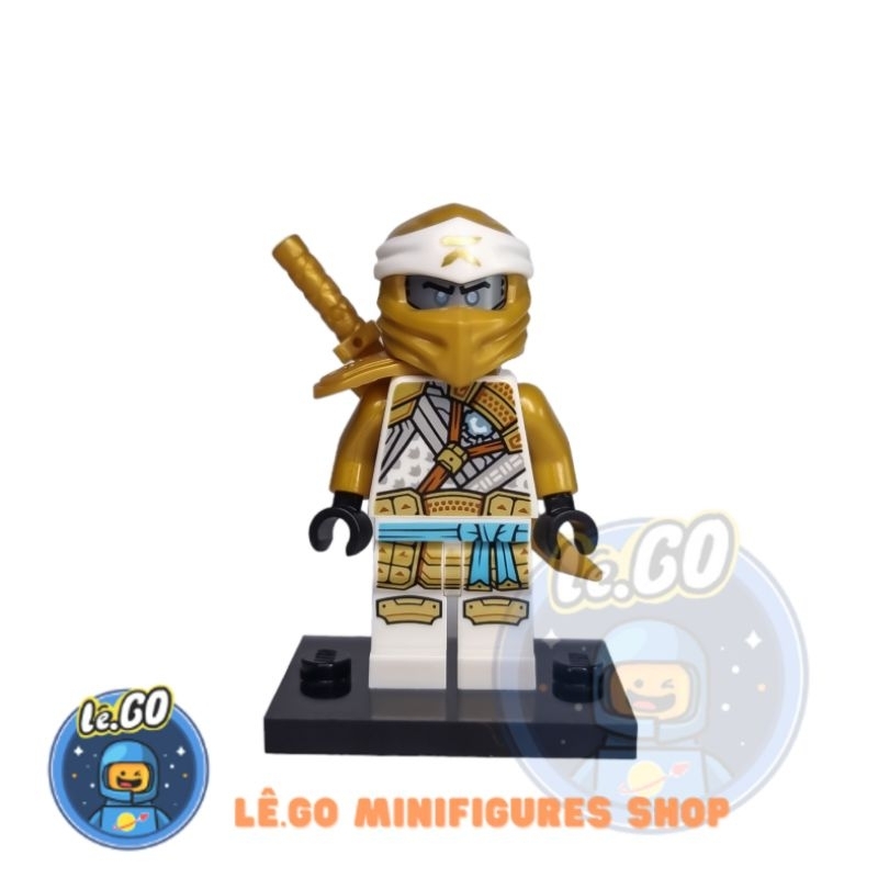 [Lego MINIFIGURES] Nhân vật LEGO NINJAGO Golden Ninja | Zane | Shopee ...