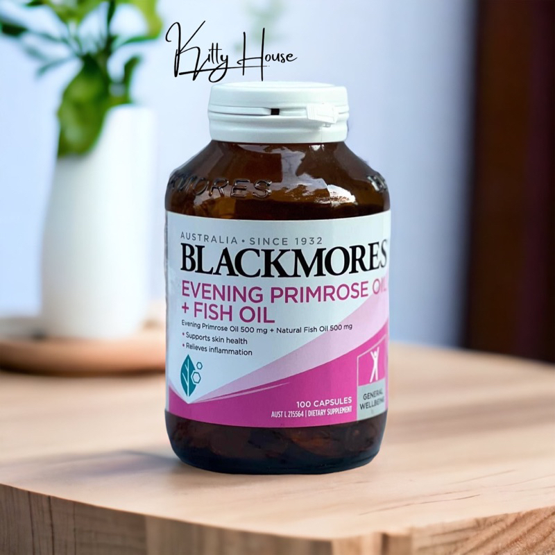 BLACKMORES EVENING PRIMROSE + FISH OIL LỌ 100 VIÊN CHÍNH HÃNG | Shopee ...