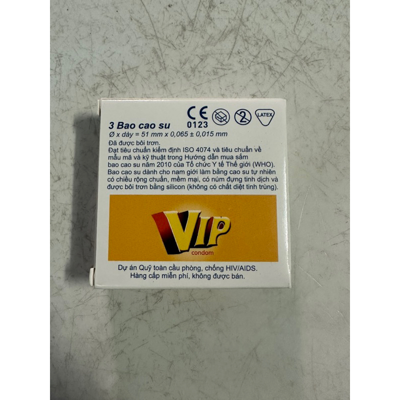 Combo 10 hộp (30 chiếc) bcs EXCELLENT hoặc VIP vàng size 51mm xuất xứ ...