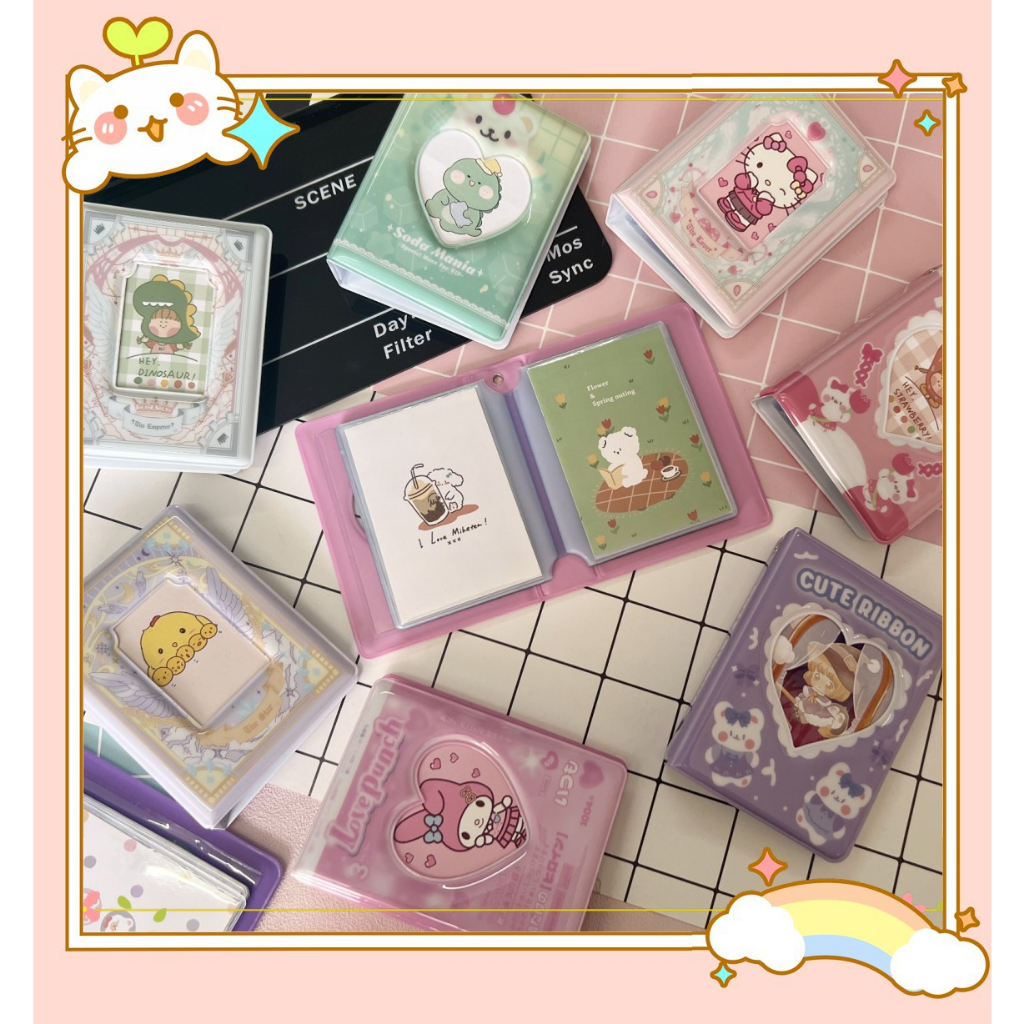 Collect Book Album ảnh album đựng card mini Polaroid lưu trữ lomo card ...