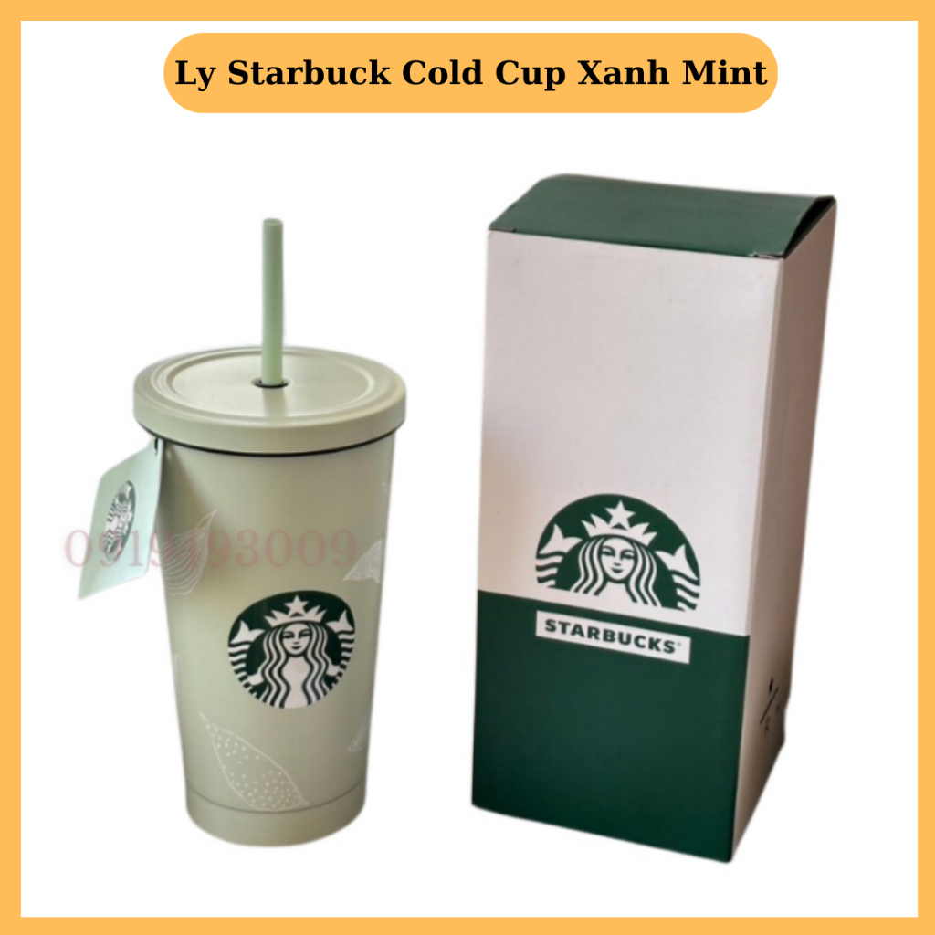 Ly Starbuck Cold Cup Xanh Mint Dung Tích 24Oz 750ml Giữ Nhiệt Tốt ...