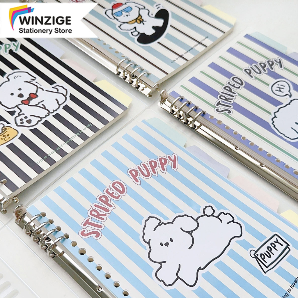 Winzige Binder A5 B5 sổ còng cute sổ tay kẻ ngang sổ klong loose leaf ...