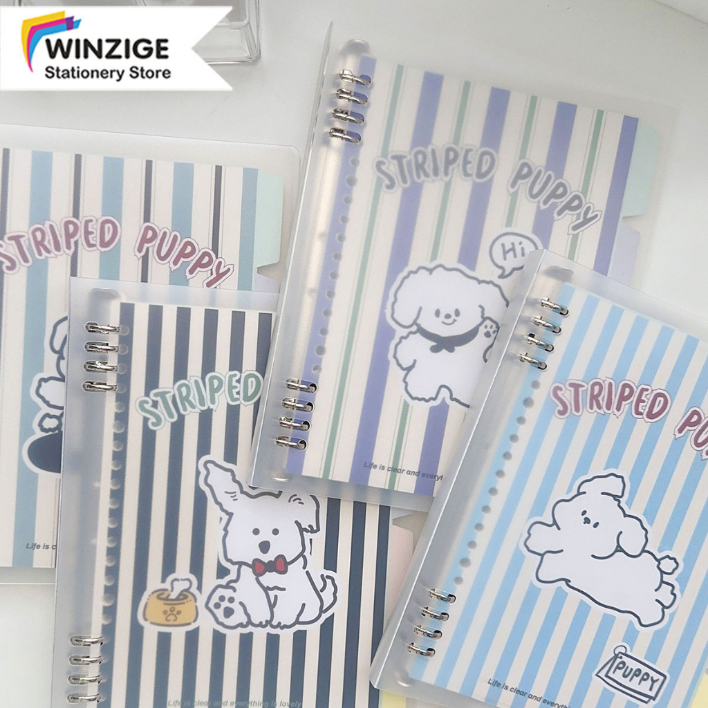 Winzige Binder A5 B5 sổ còng cute sổ tay kẻ ngang sổ klong kawaii puppy ...