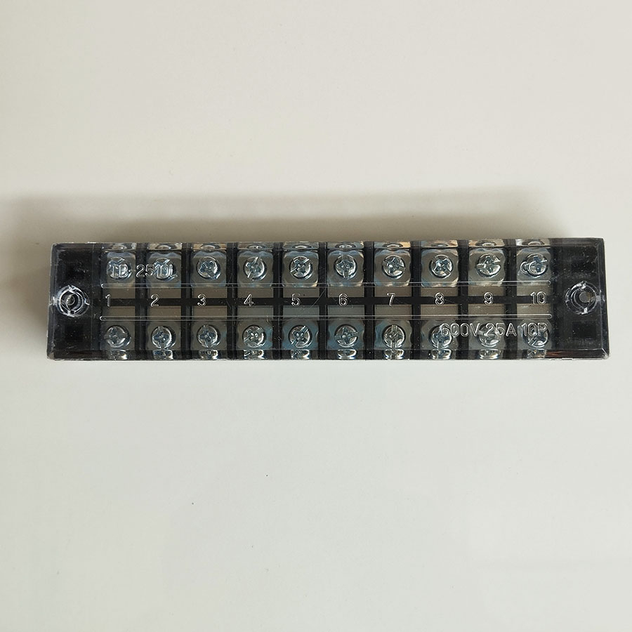 Cầu Đấu Điện Domino 25A - Đủ Kích 3P 4P 5P 6P 8P 10P 12P và Jumper 25A | Shopee Việt Nam