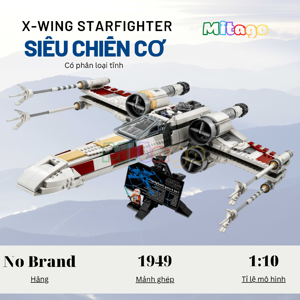 Mô Hình Lắp Ráp Technic Chiến Cơ Starfighter Series 75355 SKU E5355 1949 PCS cung cấp bởi Mitago ...