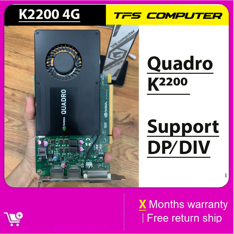 Card màn hình rời VGA NVIDIA Quadro K2200 4GB GDDR5 | Shopee Việt Nam
