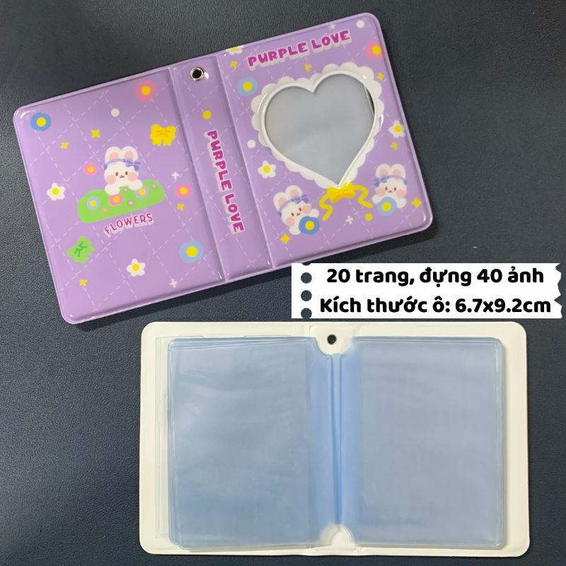 Collect Book Album ảnh album đựng card mini Polaroid lưu trữ lomo card ...