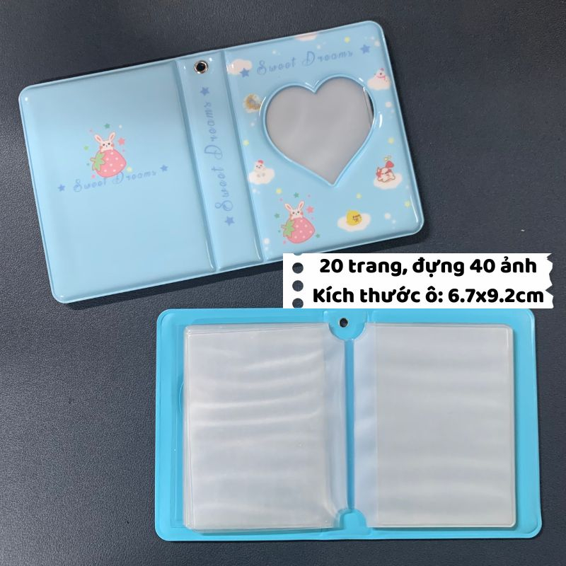 Collect Book Album ảnh album đựng card mini Polaroid lưu trữ lomo card ...