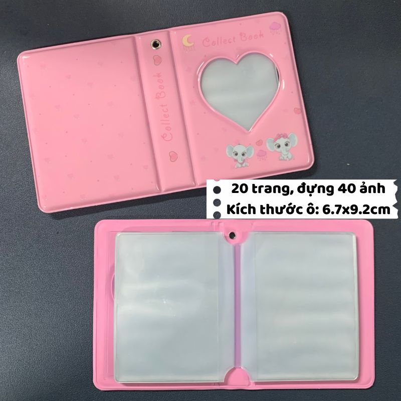 Collect Book Album ảnh album đựng card mini Polaroid lưu trữ lomo card ...