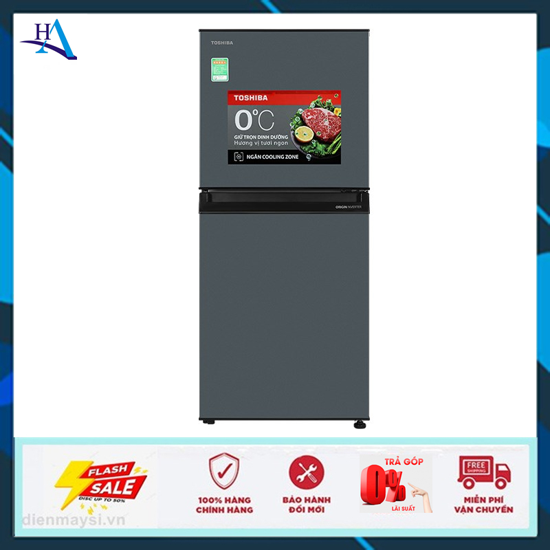 Tủ lạnh Toshiba Inverter 180 lít GR-RT234WE-PMV(52) (Miễn phí giao tại HCM-ngoài tỉnh liên hệ ...