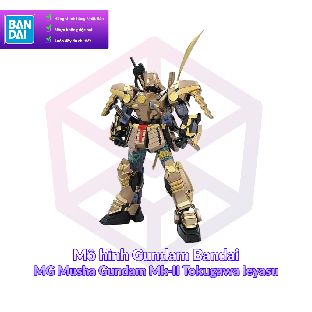 Mô hình Gundam Bandai MG Musha Gundam Mk-II Tokugawa Ieyasu 1/100 [GDB] [BMG] | Shopee Việt Nam