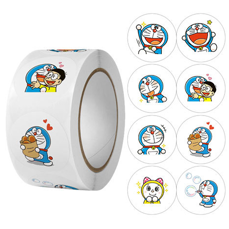 Cuộn 500 sticker khen thưởng hoạt hình ngộ nghĩnh ,Cuộn sticker khen ...
