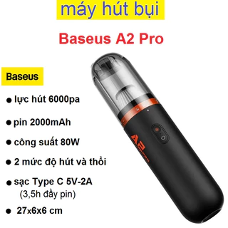 máy hút bụi cầm tay baseus giá tốt Tháng 4, 2024 | Mua ngay | Shopee Việt Nam