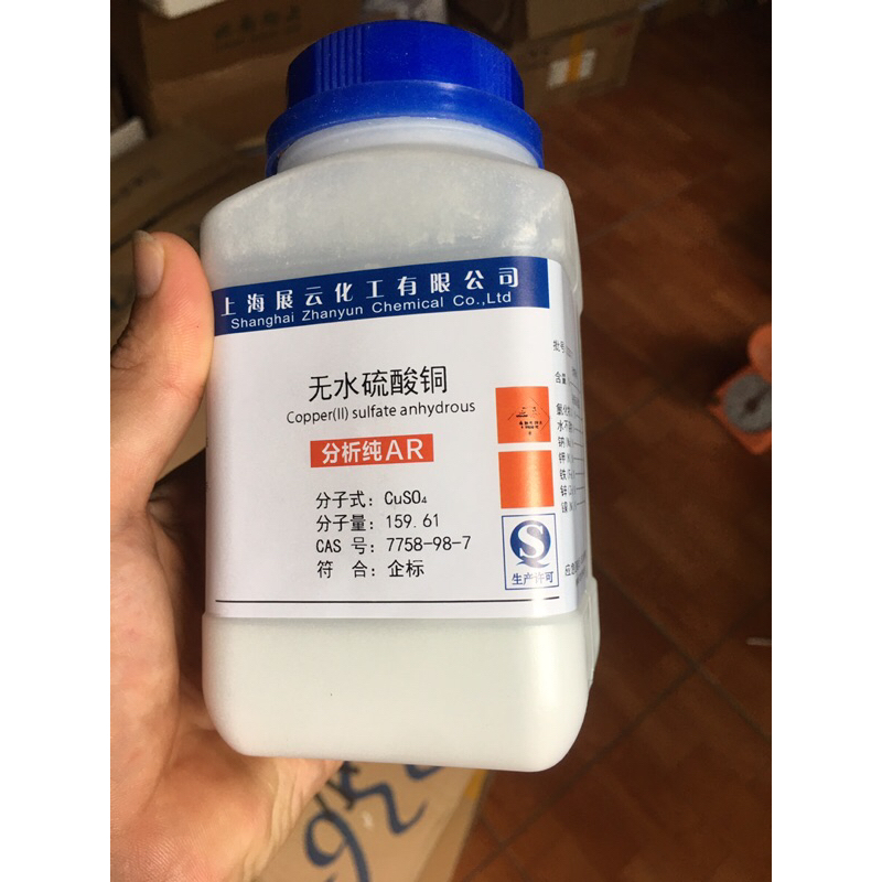 Hóa chất Copper(II) Sulfate anhydrous/CuSO4 (500G) cas - 7758-98-7 ...