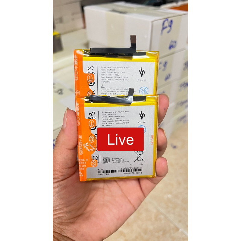Pin Vsmart Live new zin, đủ dung lượng | Shopee Việt Nam
