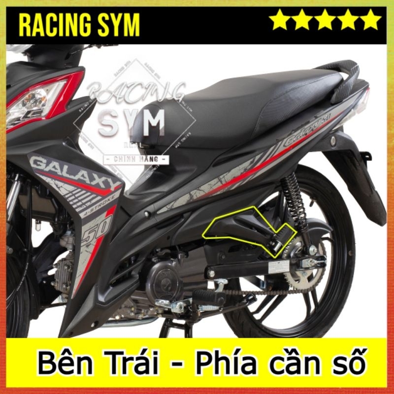 Giá đỡ gác chân sau xe Galaxy 50cc Chính Hãng SYM | Shopee Việt Nam