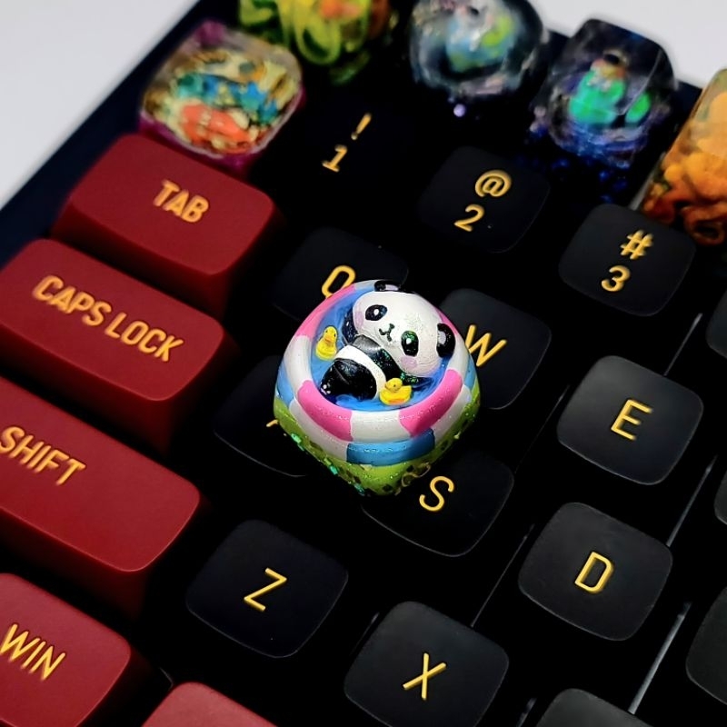 Keycap Artisan Resin Panda & Bear cho bàn phím cơ độc lạ | Shopee Việt Nam