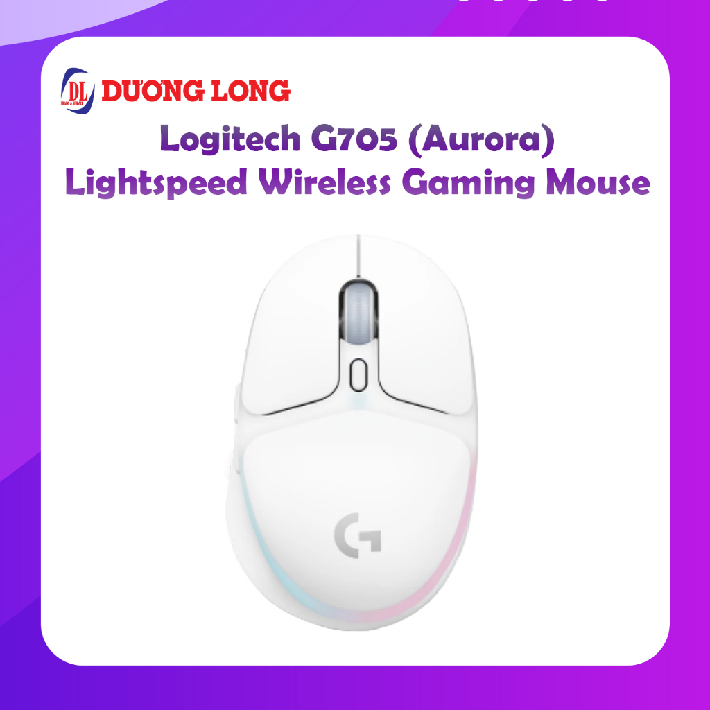 Chuột Logitech G705 (Aurora) Lightspeed Wireless Gaming Mouse | Shopee ...