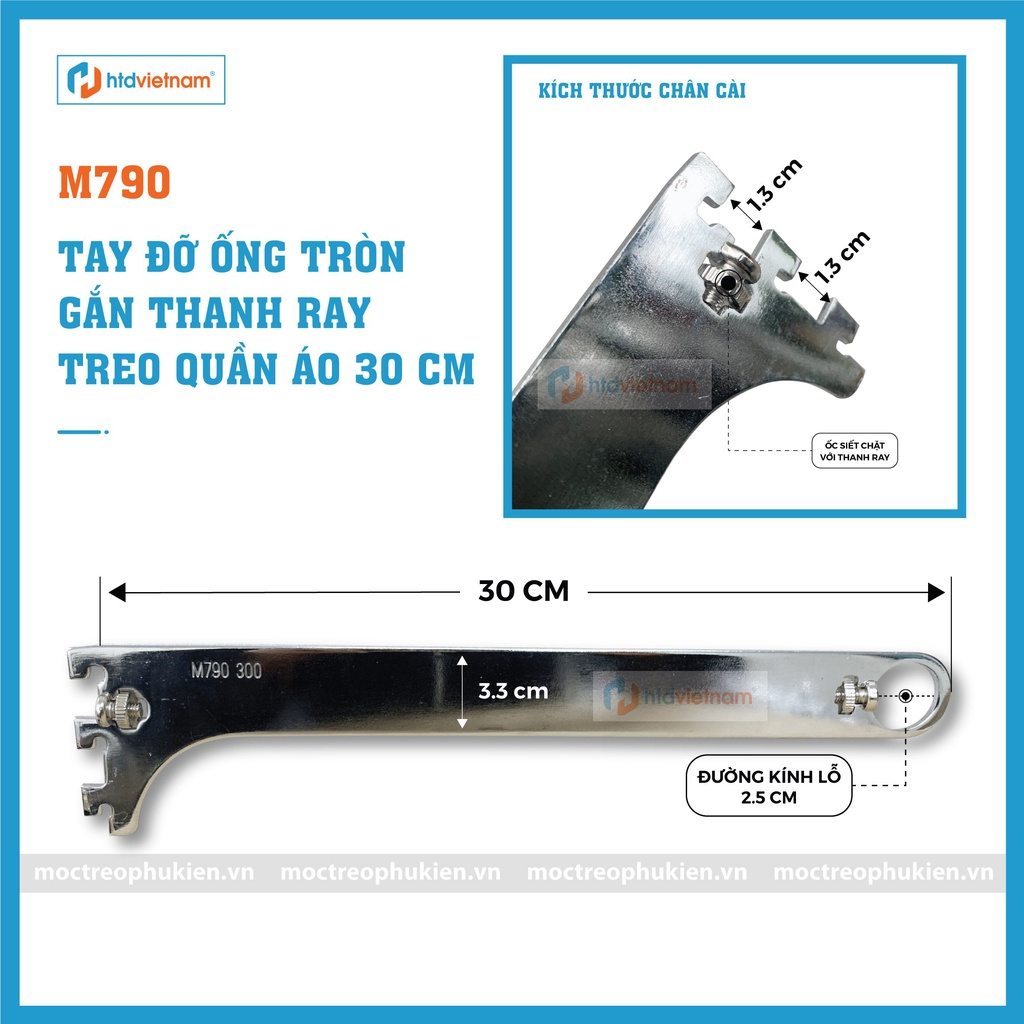 Tay Đỡ Ống Inox Tròn: HTD-M790 | Shopee Việt Nam