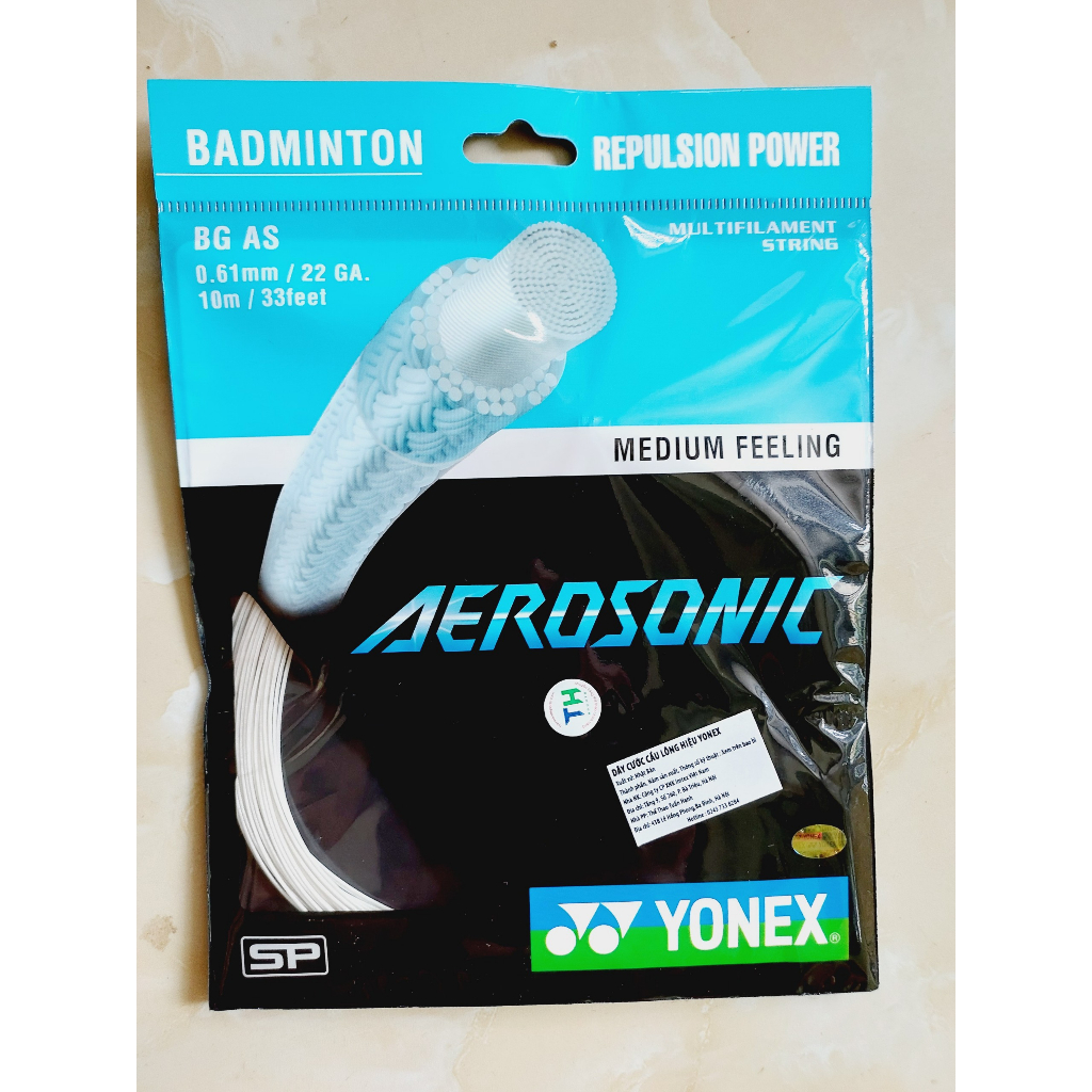 Dây cước đan vợt cầu lông Yonex BG Aerosonic (chính hãng) | Shopee Việt Nam