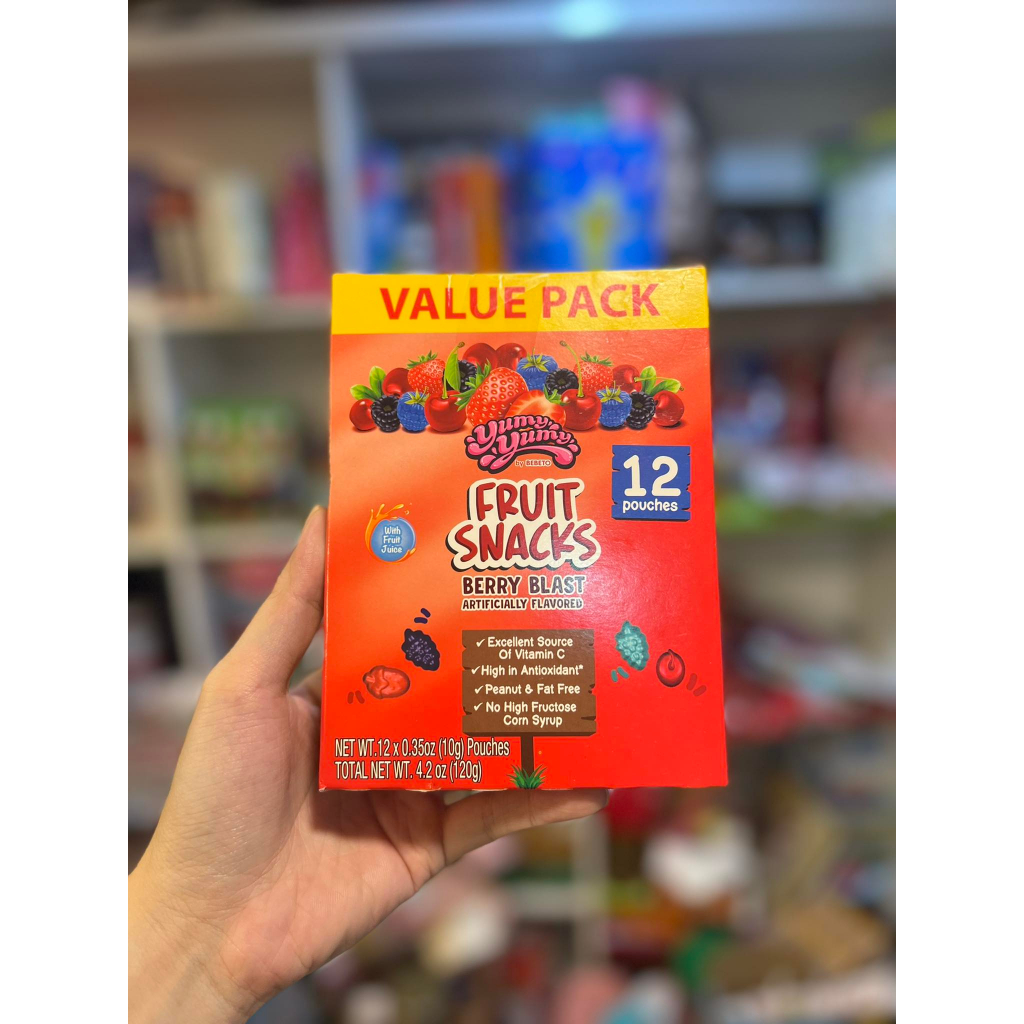 Kẹo dẻo trái cây Value Pack Fruit Snacks | Shopee Việt Nam