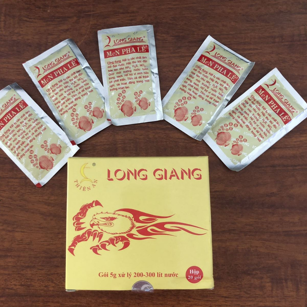 Men pha lê long giang - men vi sinh làm trong nước cho hồ cá cảnh ...