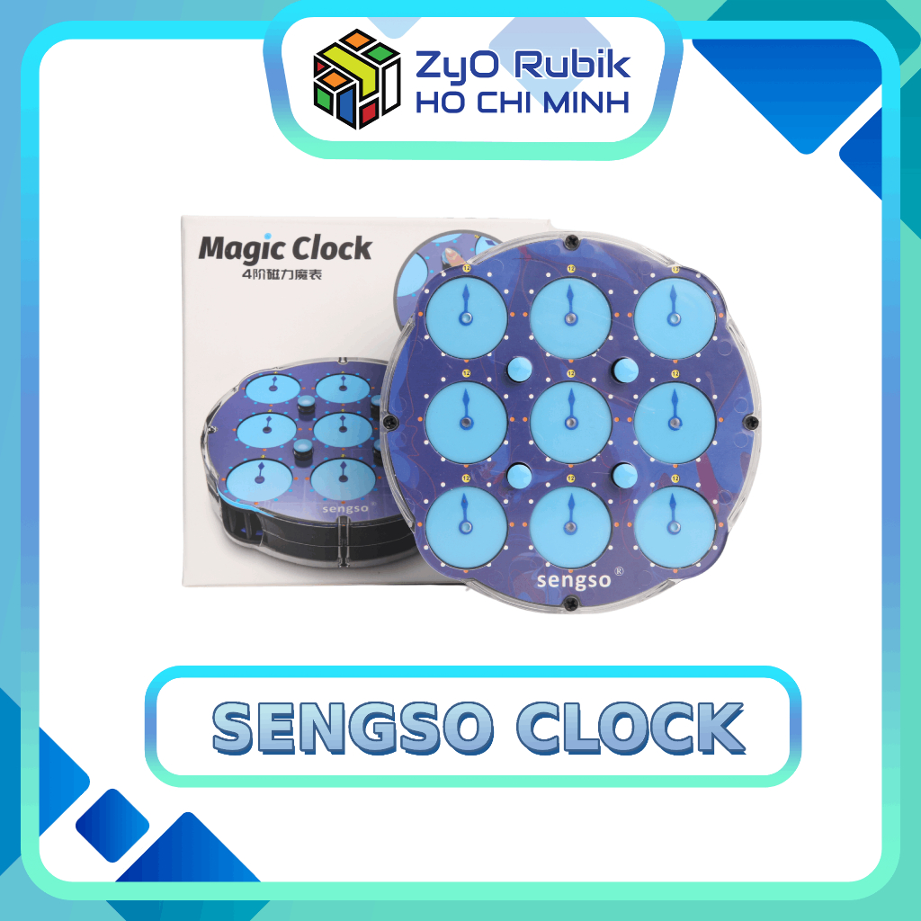 Rubik Nam Châm - Sengso Clock - Đồ Chơi Phát Triển Trí Tuệ - Zyo Rubik ...