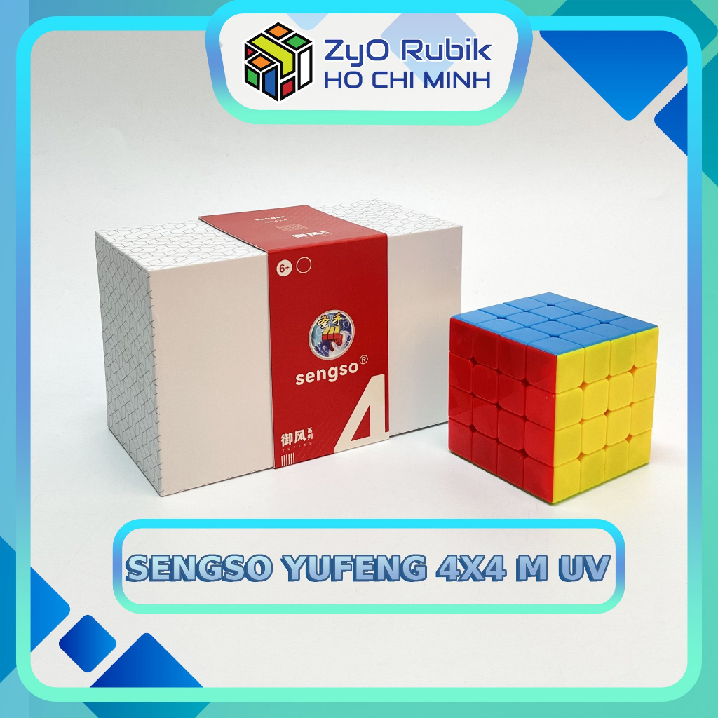 Rubik Sengso Yufeng 4x4 M UV - Rubik 4 Tầng Shengshou Có Nam Châm - Đồ ...