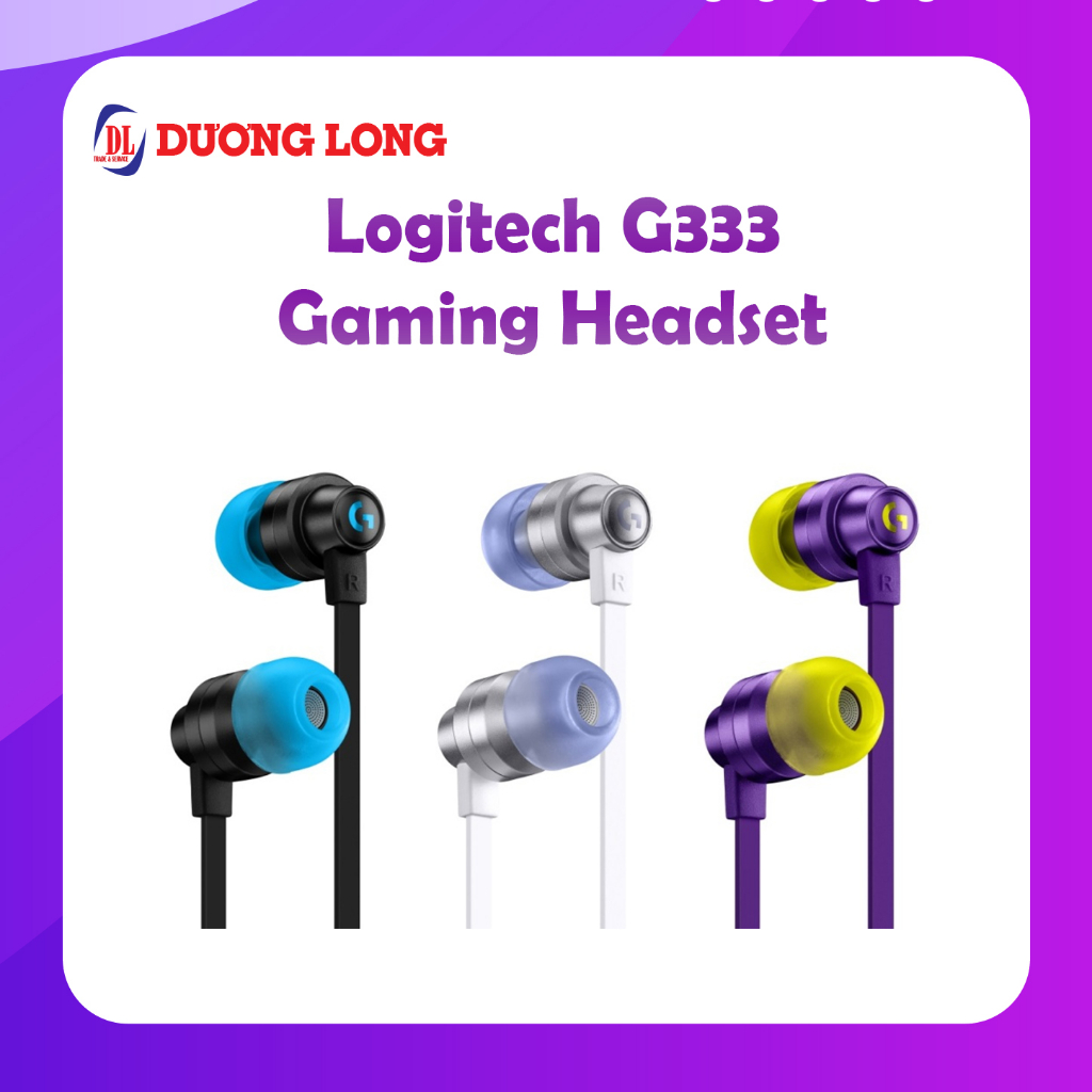 Tai nghe Logitech G333 Gaming Headset | Shopee Việt Nam