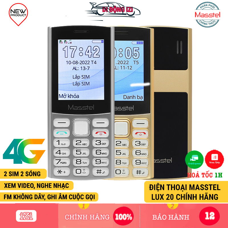 Điện Thoại Masstel Lux 20 4G LTE - Xem Lịch Âm, Dự Báo Thời Tiết, Loa ...