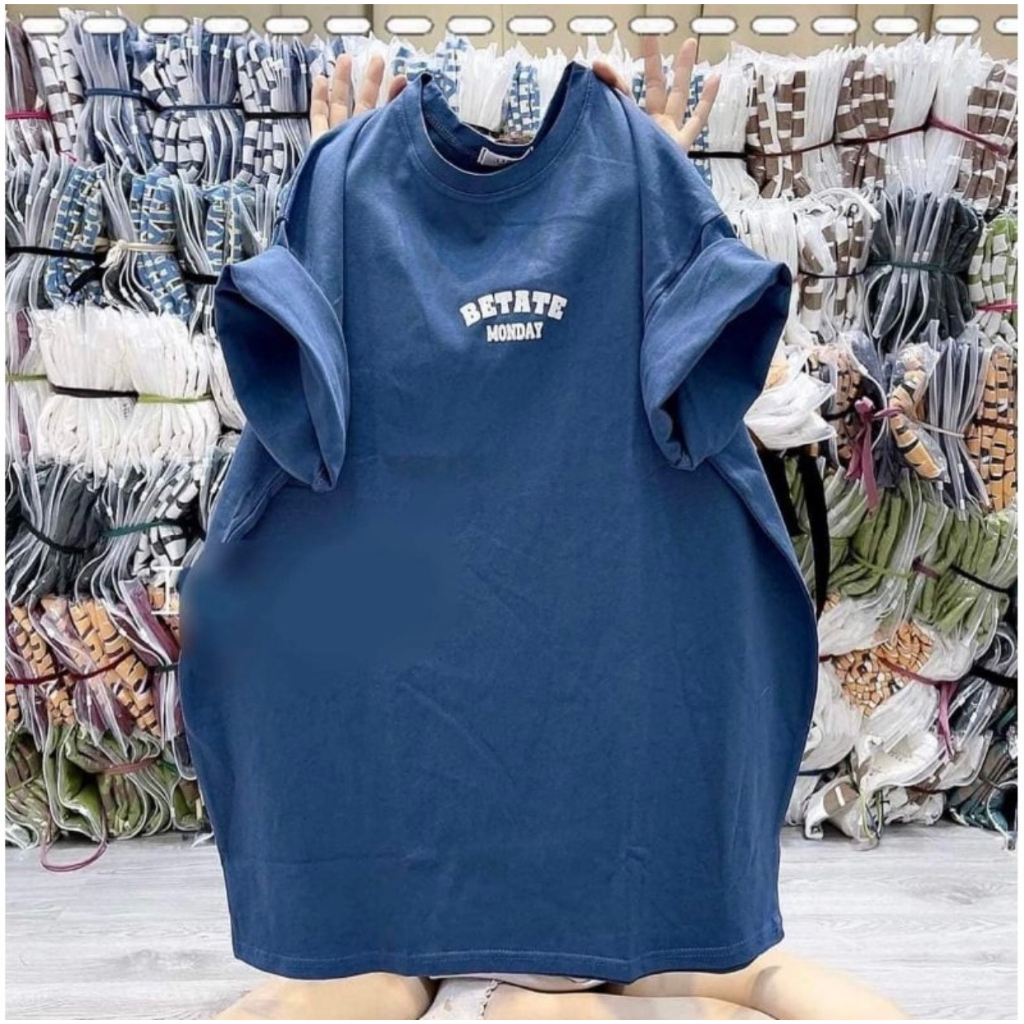 Áo thun phông nữ 3158 chất cotton khô thoáng mát, form rộng tay lỡ THE ...