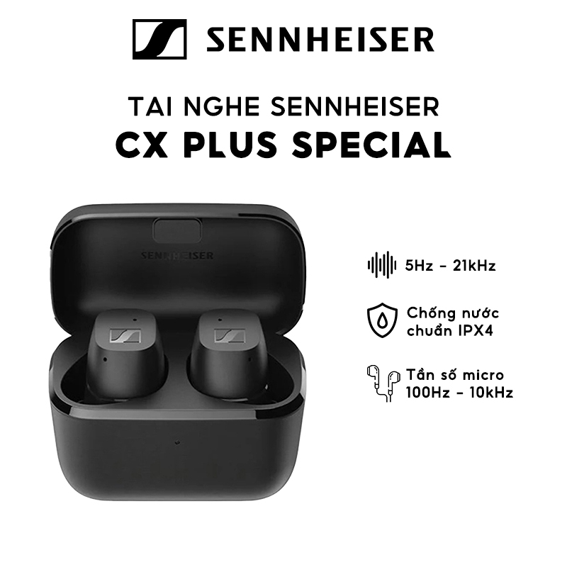 [Giảm 10%] Tai nghe SENNHEISER CX Plus Special Edition True Wireless - hàng chính hãng, bảo hành ...