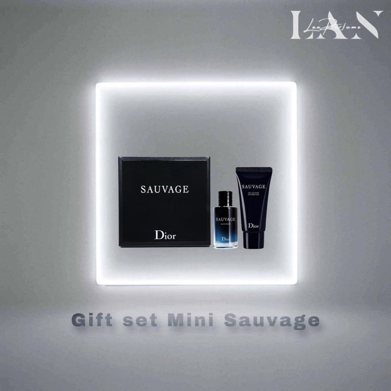 [LAN] Gift set Mini Sauvage edp + Shower Gel 20ml | Shopee Việt Nam