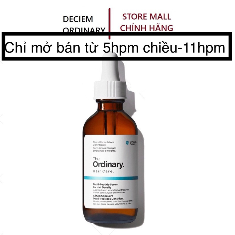Tinh Chất Dưỡng Tóc Multi Peptide Serum For Hair Density The Ordinary