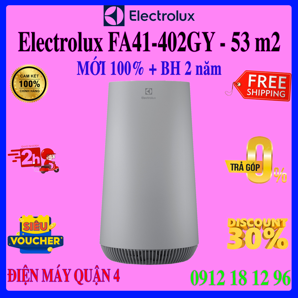 Máy lọc không khí Electrolux FA41-402GY - Hàng chính hãng | Shopee Việt Nam
