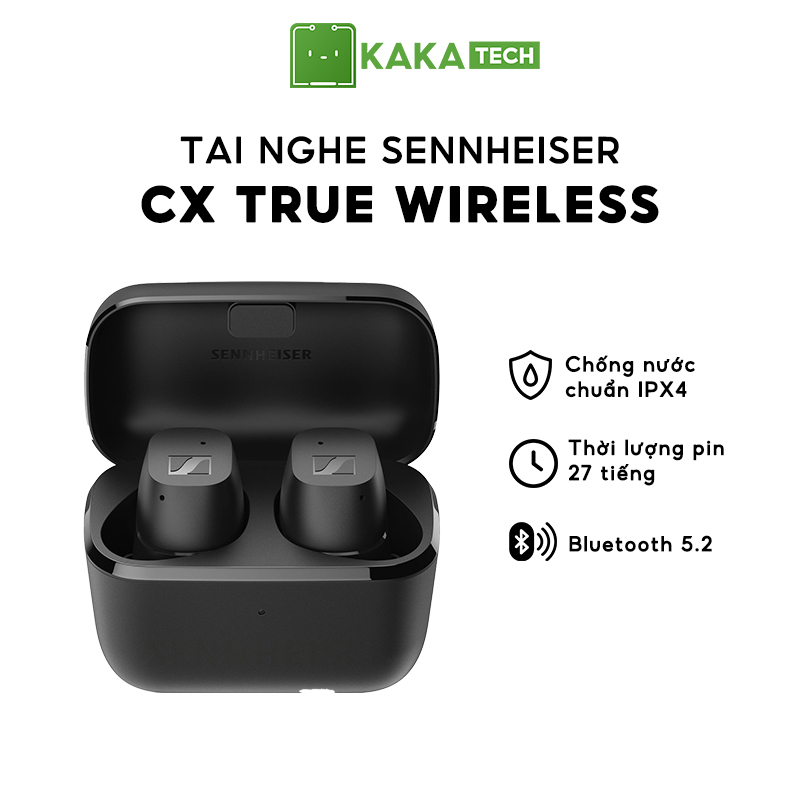 Tai nghe SENNHEISER CX True Wireless - hàng chính hãng, bảo hành 24 tháng | Shopee Việt Nam