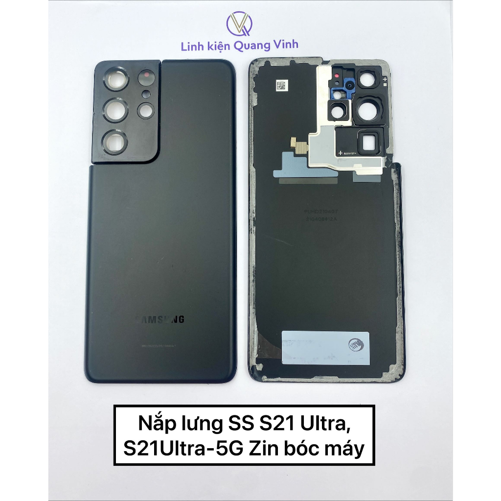Nắp lưng SS S21 Ultra, S21Ultra-5G Zin bóc máy, Zin New | Shopee Việt Nam