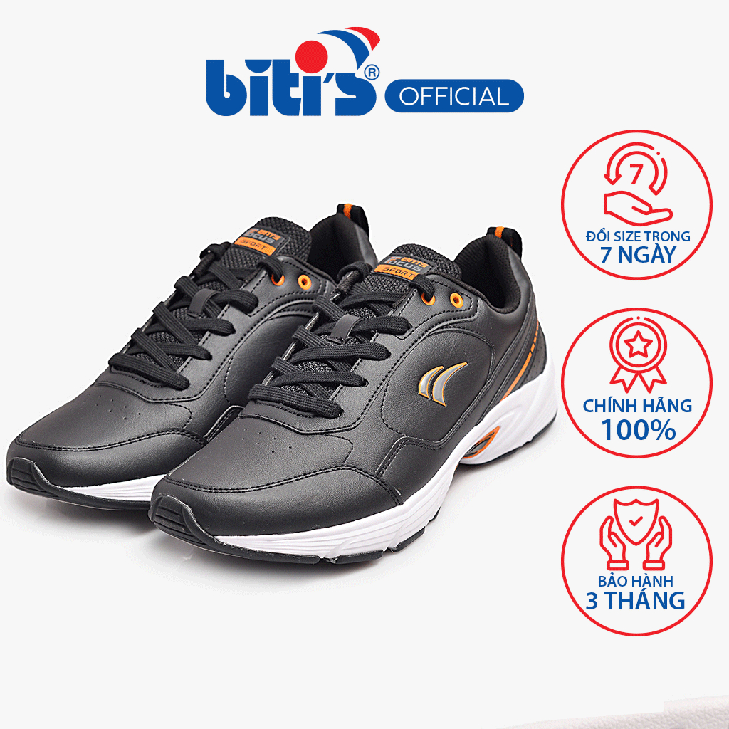 [KG CÓ SIZE ĐỂ ĐỔI]Giày Thể Thao Nam Biti's BSM000900DEN (Đen) | Shopee ...