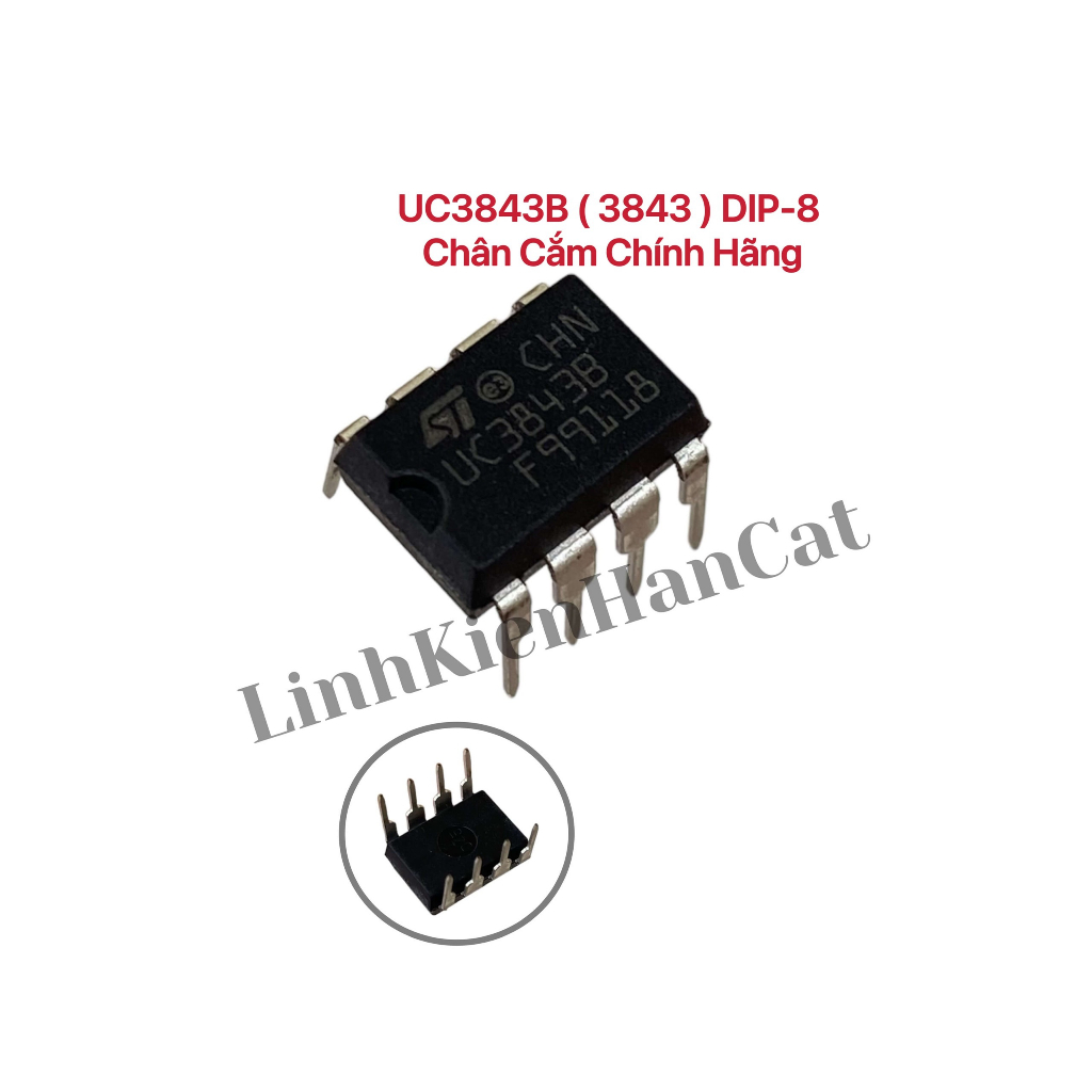 UC3843B ( 3843 ) DIP-8 Chân Cắm Chính Hãng | Shopee Việt Nam