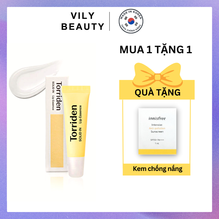 [Bill Hàn] Tinh chất dưỡng môi Torriden Solid In Lip Essence 11ml full box | Shopee Việt Nam