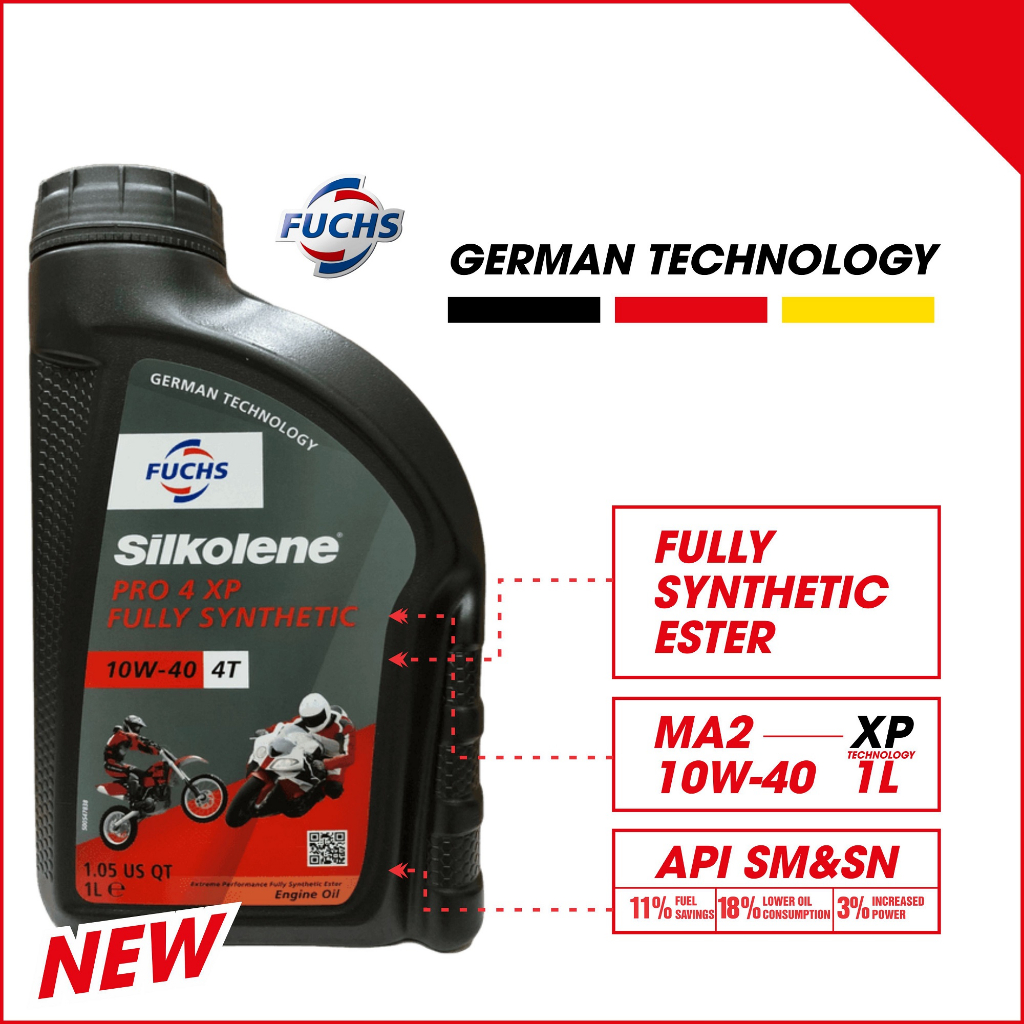 Nhớt Fuchs Silkolene Pro 4 10W40 XP (390000) | Shopee Việt Nam