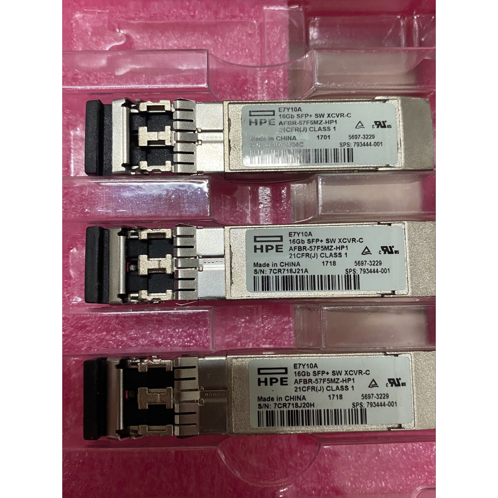Module quang HPE 16Gb SFP+ SW 1-pack C Temp XCVR - E7Y10A, 793444-001 ...