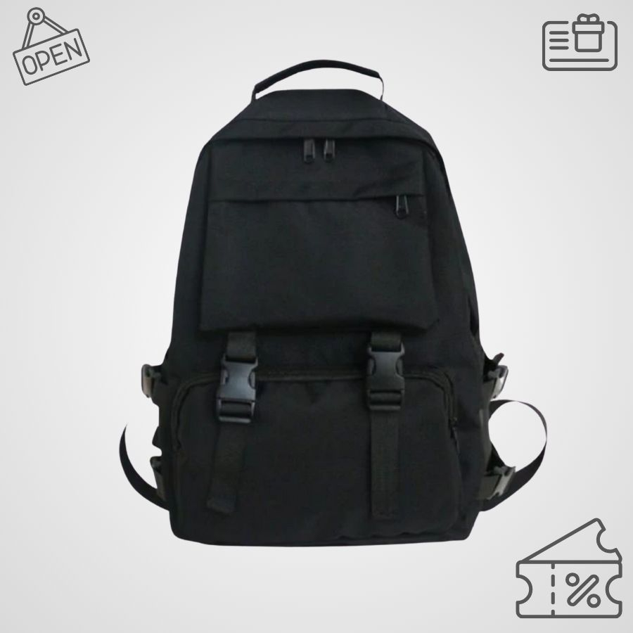 Balo Ulzzang Basic Nam, Nữ, Cặp Sách Học Sinh Chống Thấm Nước - Balo ...