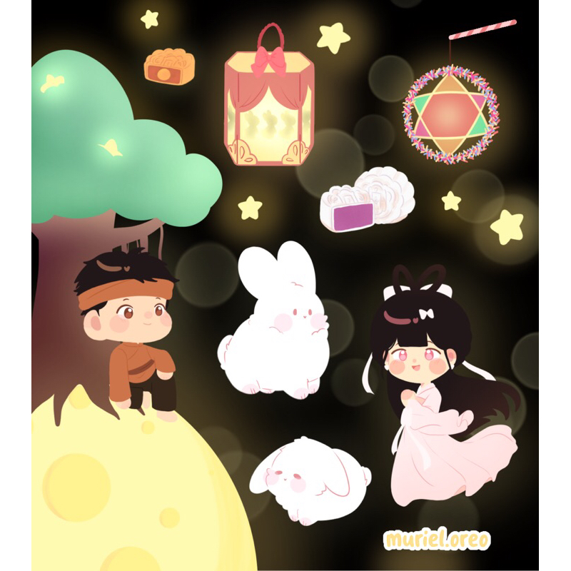 Trung thu Sticker | Shopee Việt Nam