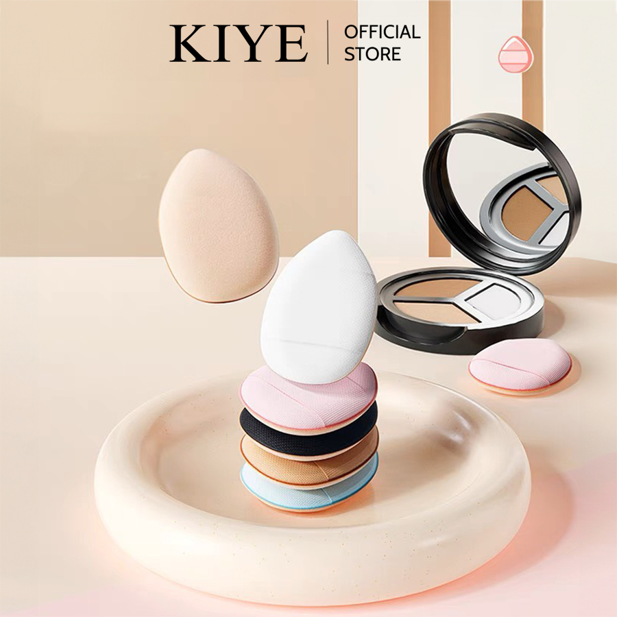 5 Miếng Mút Trang Điểm KIYE Mút Tán Kem Nền Che Khuyết Điểm Hình Ngón ...