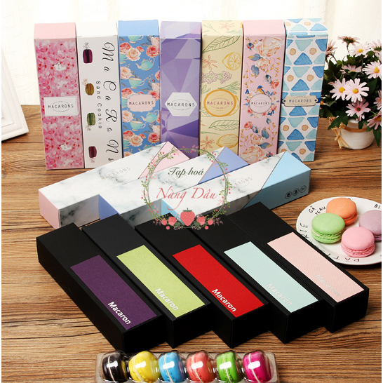 Hộp đựng bánh Macaron 6 bánh | Shopee Việt Nam