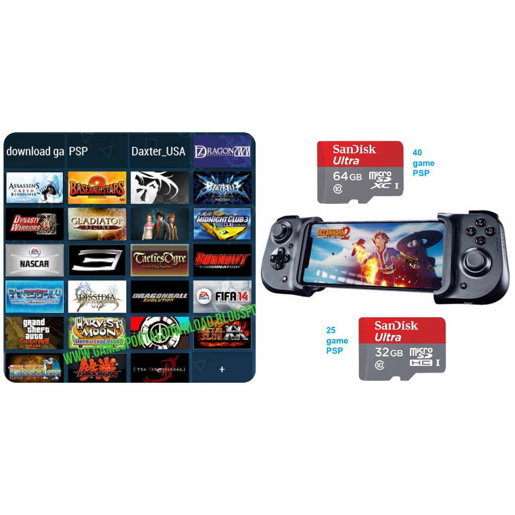 Tay cầm chơi game BSP-D3 dùng cho Switch/Android/PC/PS3/PS4 kèm thẻ nhớ ...