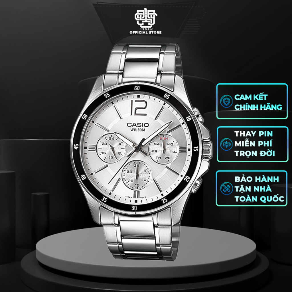 Đồng Hồ Nam Casio MTP-1374D-7A Hàng Chính Hãng | Shopee Việt Nam
