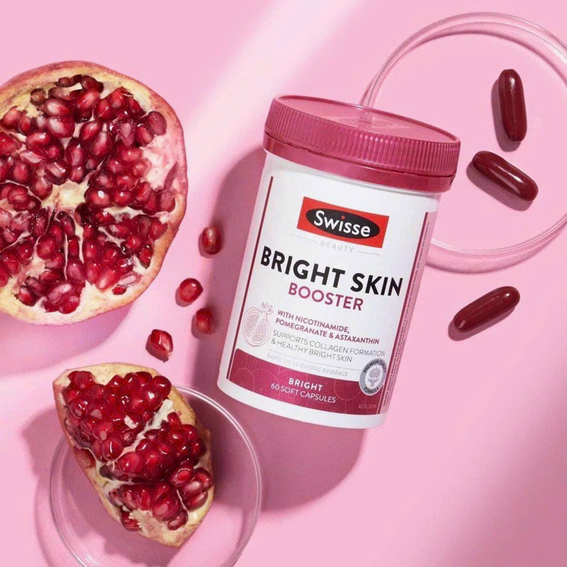 VIÊN UỐNG SÁNG DA BRIGHT SKIN BOOSTER SWISSE 60 VIÊN | Shopee Việt Nam